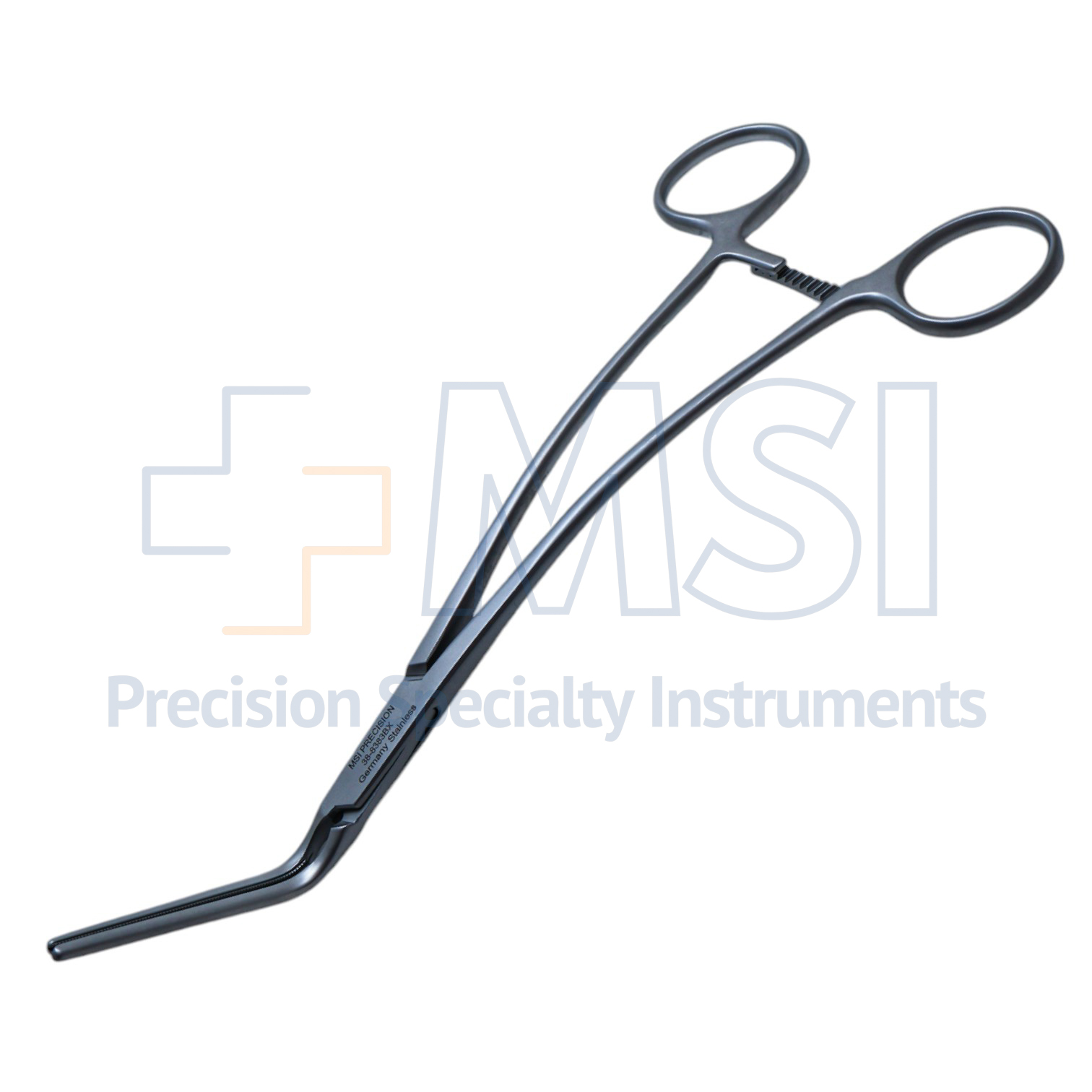 - DeBakey Multi-Purpose Clamp, Curved Shanks, 2" Angled 60 Degrees Jaw ...