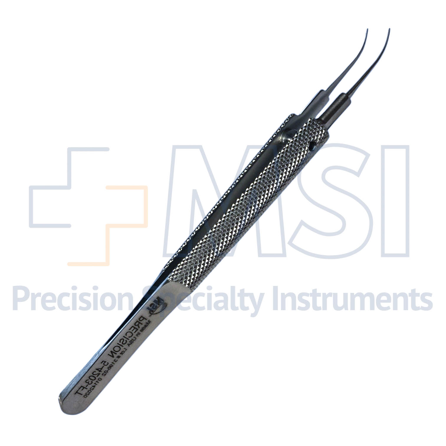 - Girard Tying Forceps, Curved Shafts, Ultra-Fine Tying Platform, Round ...