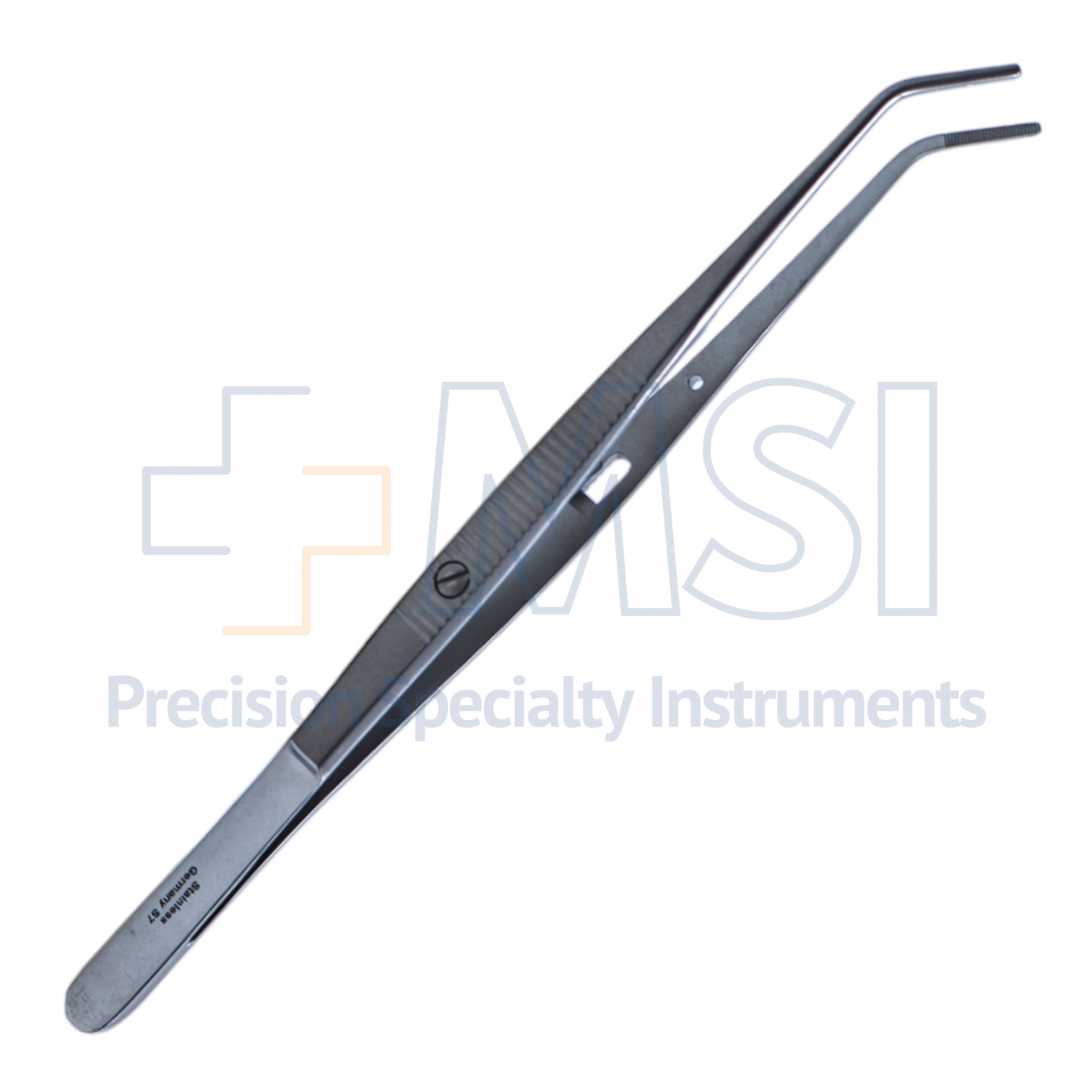 - London-College Forceps, Grooved Serrated Tips, With Lock, Overall ...