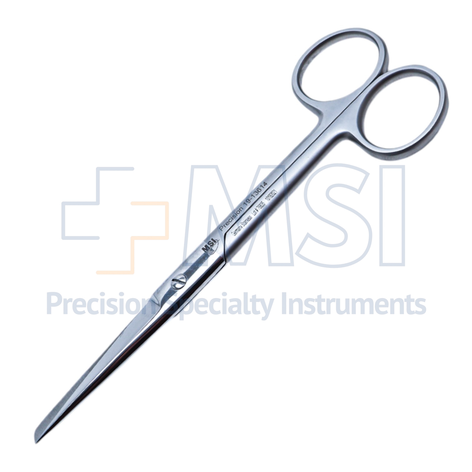- Operating Scissors, Straight, Sharp/Blunt Tipd, Two Tone Finish ...