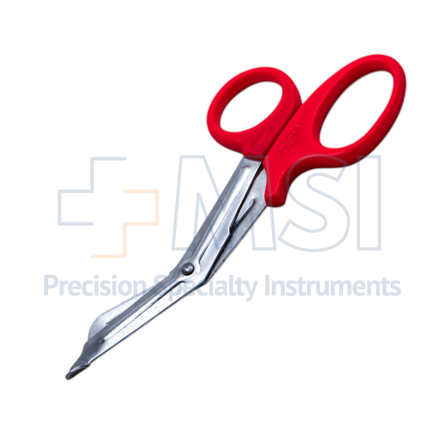 - Medicut Utility Scissors, Serrated, Orange, Overall Length 7-1/4 ...